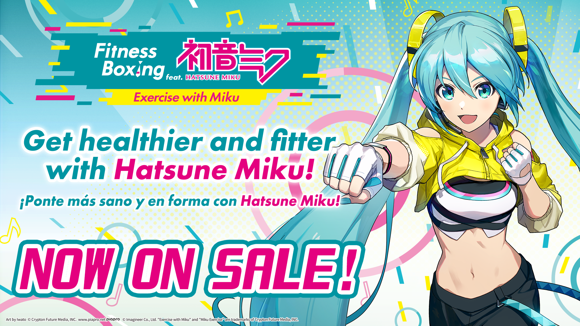 "Fitness Boxing feat. HATSUNE MIKU" Now Available on Nintendo Switch ...