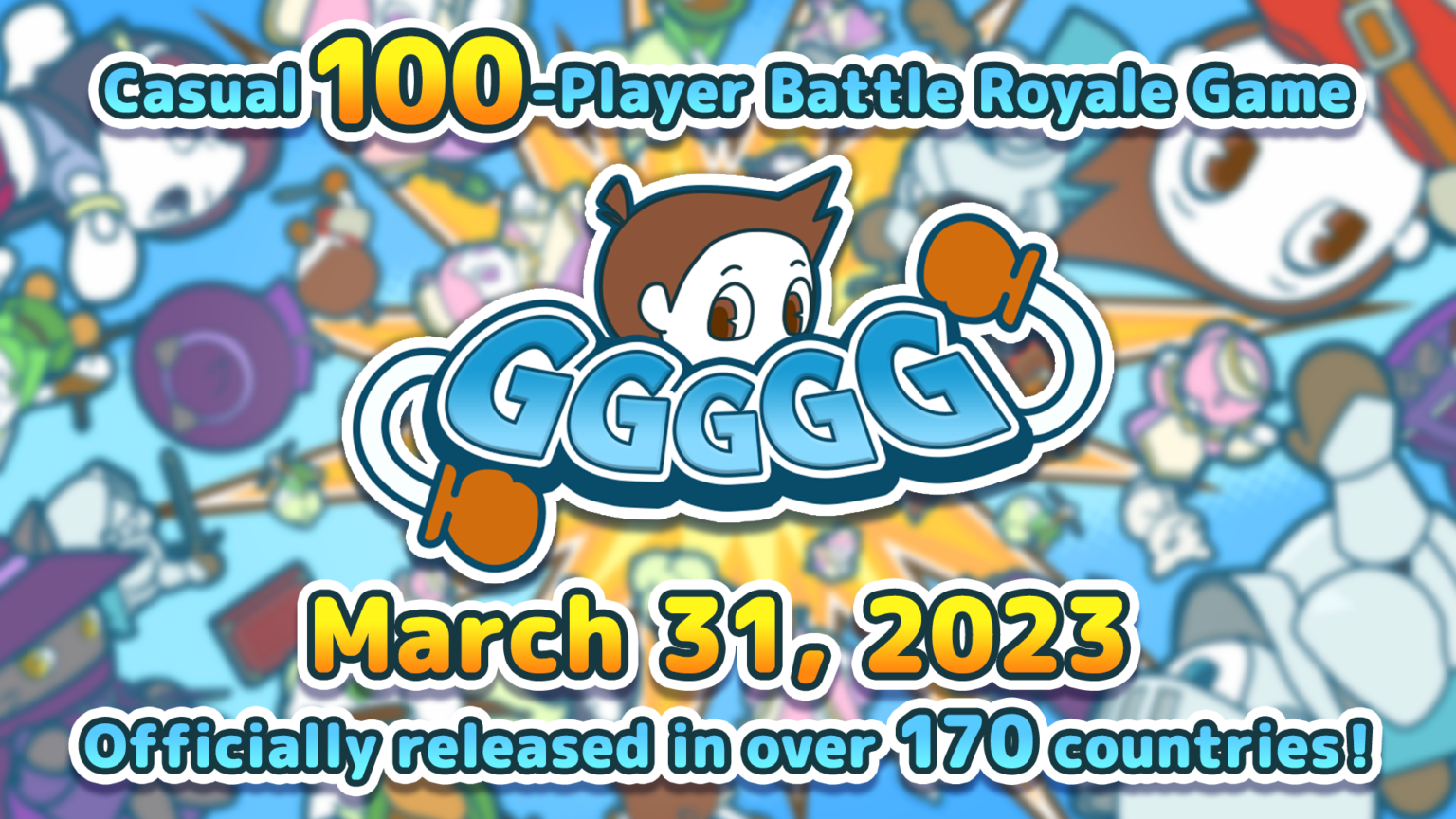 Casual 100-Player Battle Royale Game GGGGG Released in over 170 ...